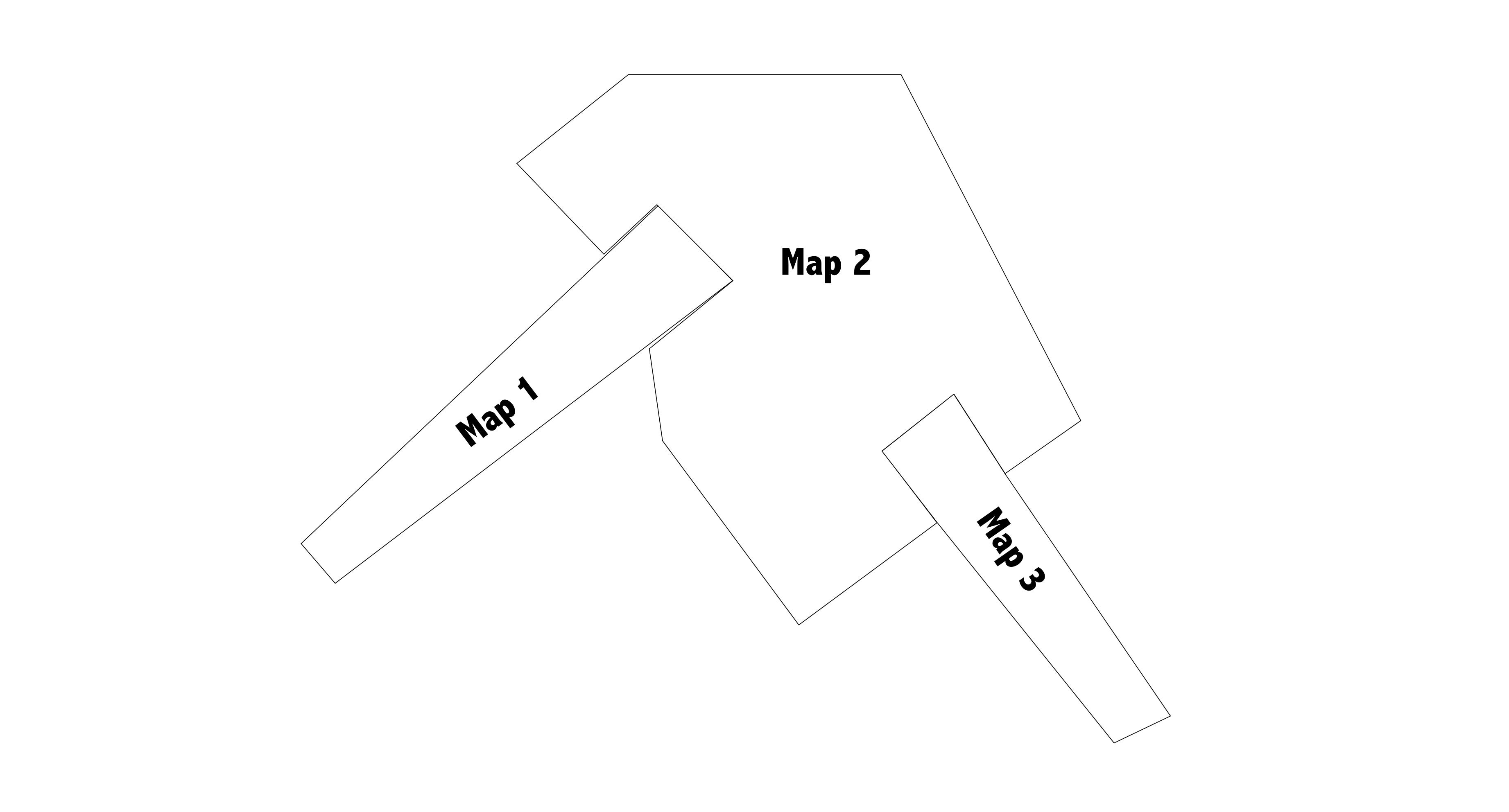 Layout --> Show maps inside irregular polygons, triangular polygons ...