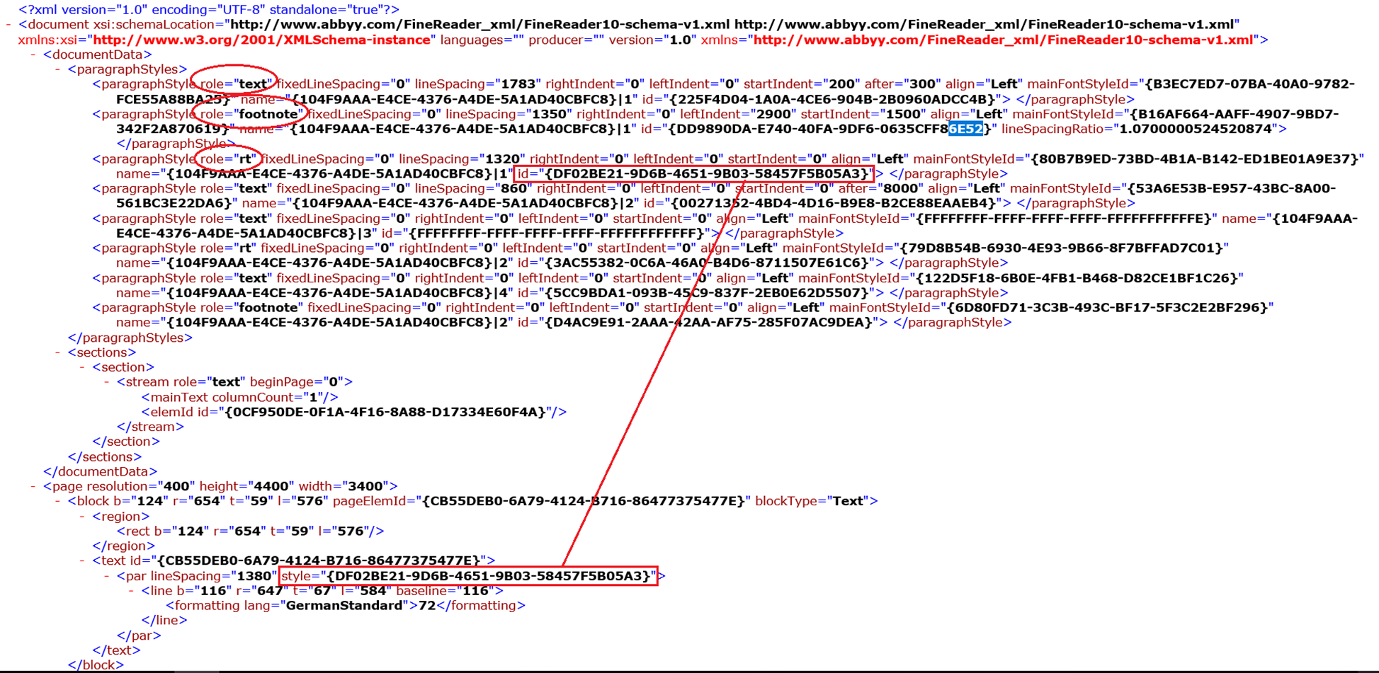 FoLiA-abby: Possible to propagate Abbyy paragraphStyle ID to FoLiA element? · Issue #63 ...