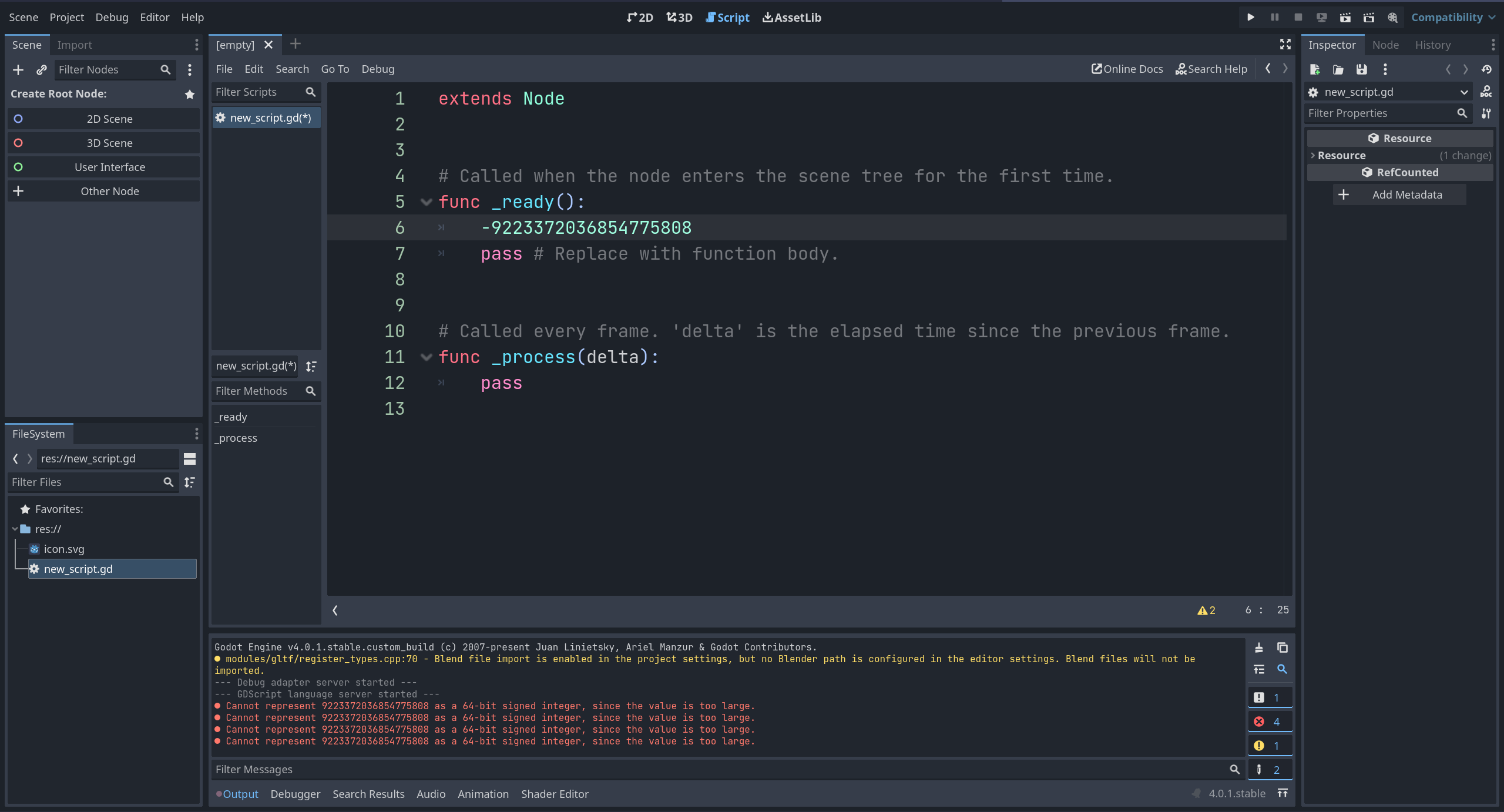 Minimum int value causes error when represented as code. · Issue #75763 ...