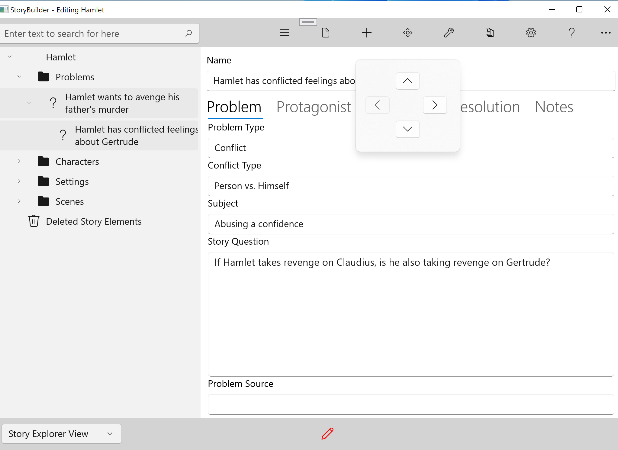 System Out of Range Exception using move keys · Issue #319 · storybuilder-org/StoryCAD · GitHub