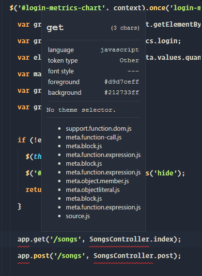 Inconsistent method highlighting. · Issue #42 · ayu-theme/vscode-ayu · GitHub