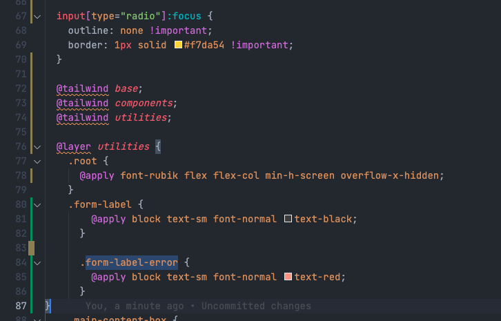 Custom Css Classes Are Missing In Build File · Tailwindlabs Tailwindcss · Discussion 7305 · Github