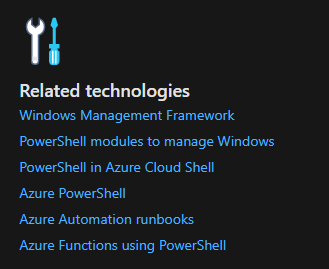 Multiple broken links on the main PowerShell Documentation page · Issue #2776 · MicrosoftDocs ...