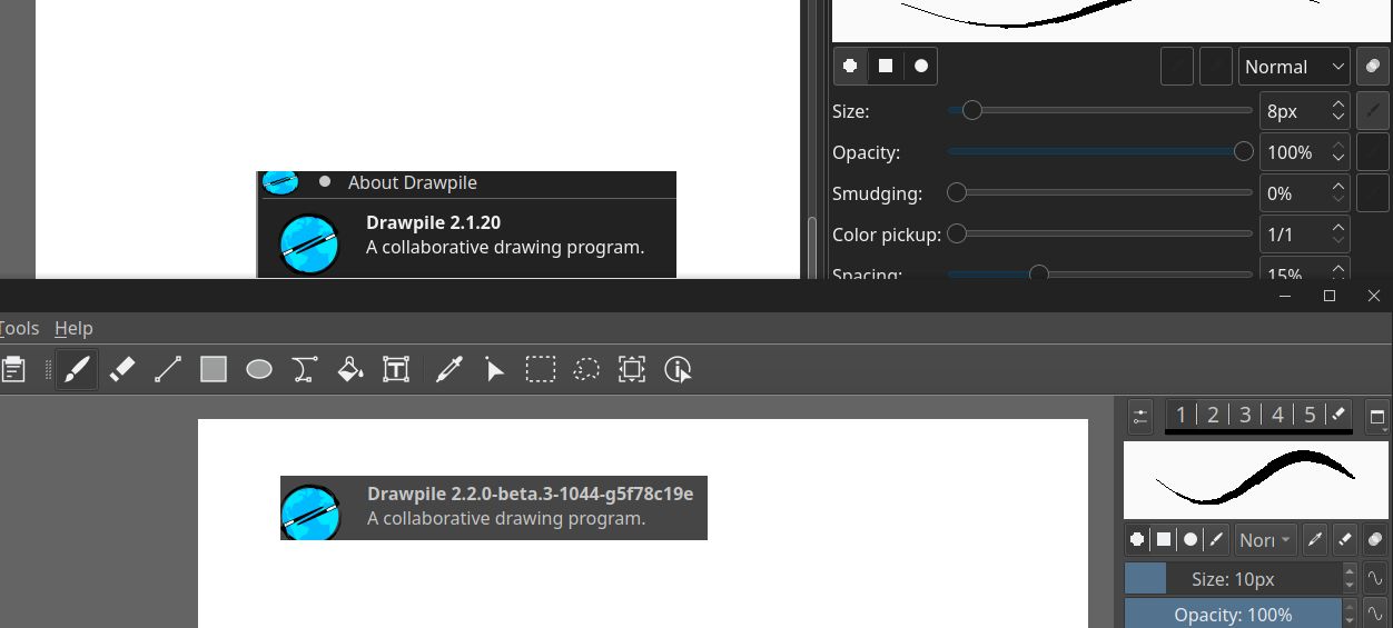 Interface too big · Issue #1085 · drawpile/Drawpile · GitHub