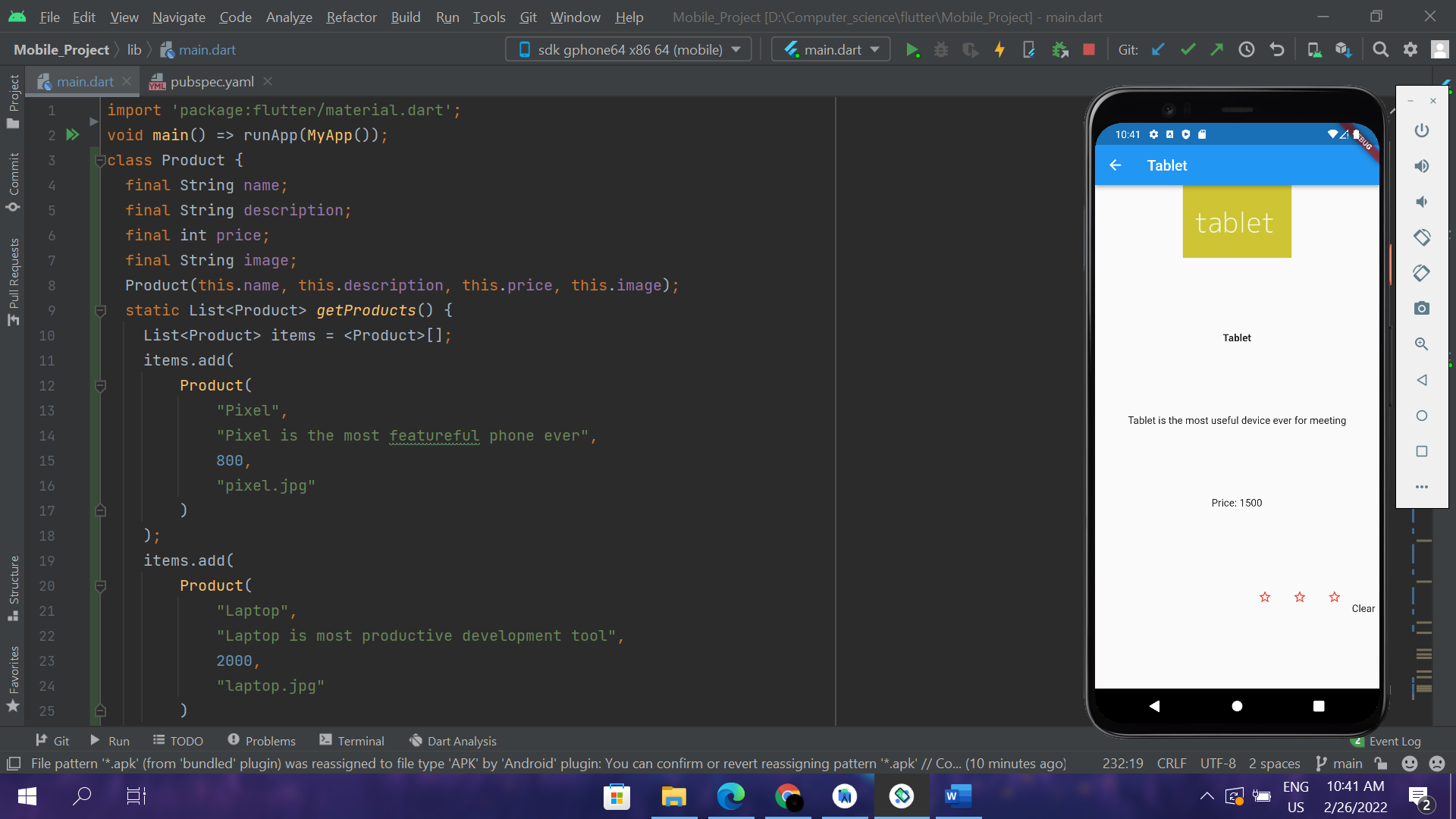 Github Daotung8801 Mobile Project