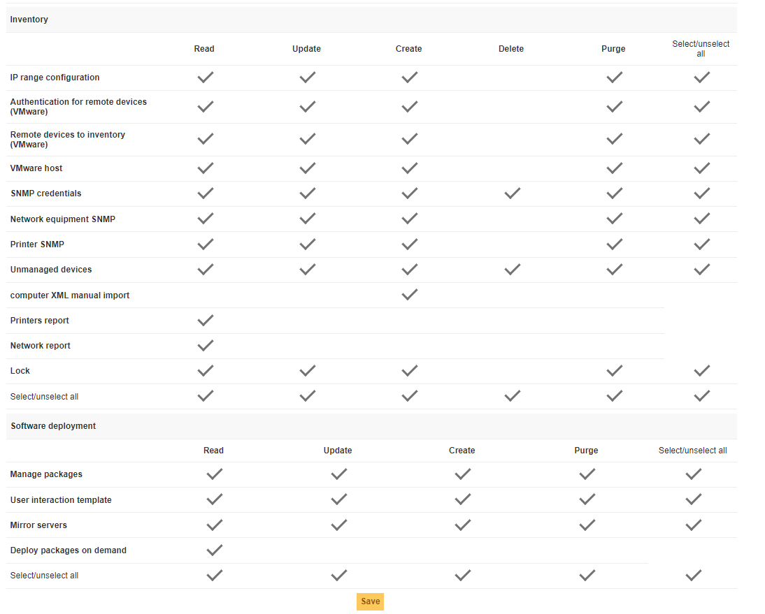 I want to get PluginFusioninventoryNetworkPort data using the GLPI API, but access is denied ...