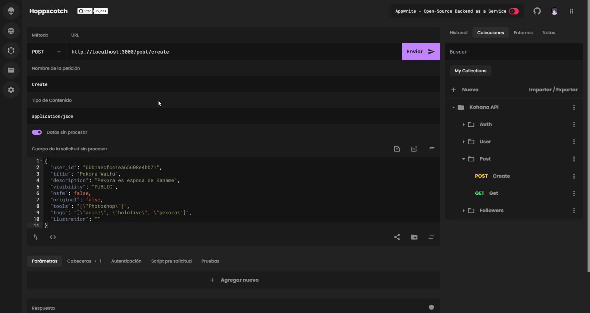 Error when saving requests with multipart/form-data content type · Issue #1691 · hoppscotch ...