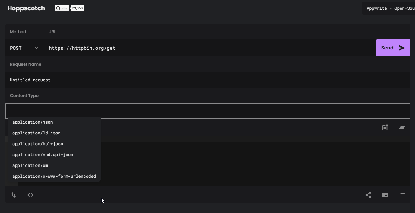 "multipart/form-data" in the list of content types · Issue #1704 ...
