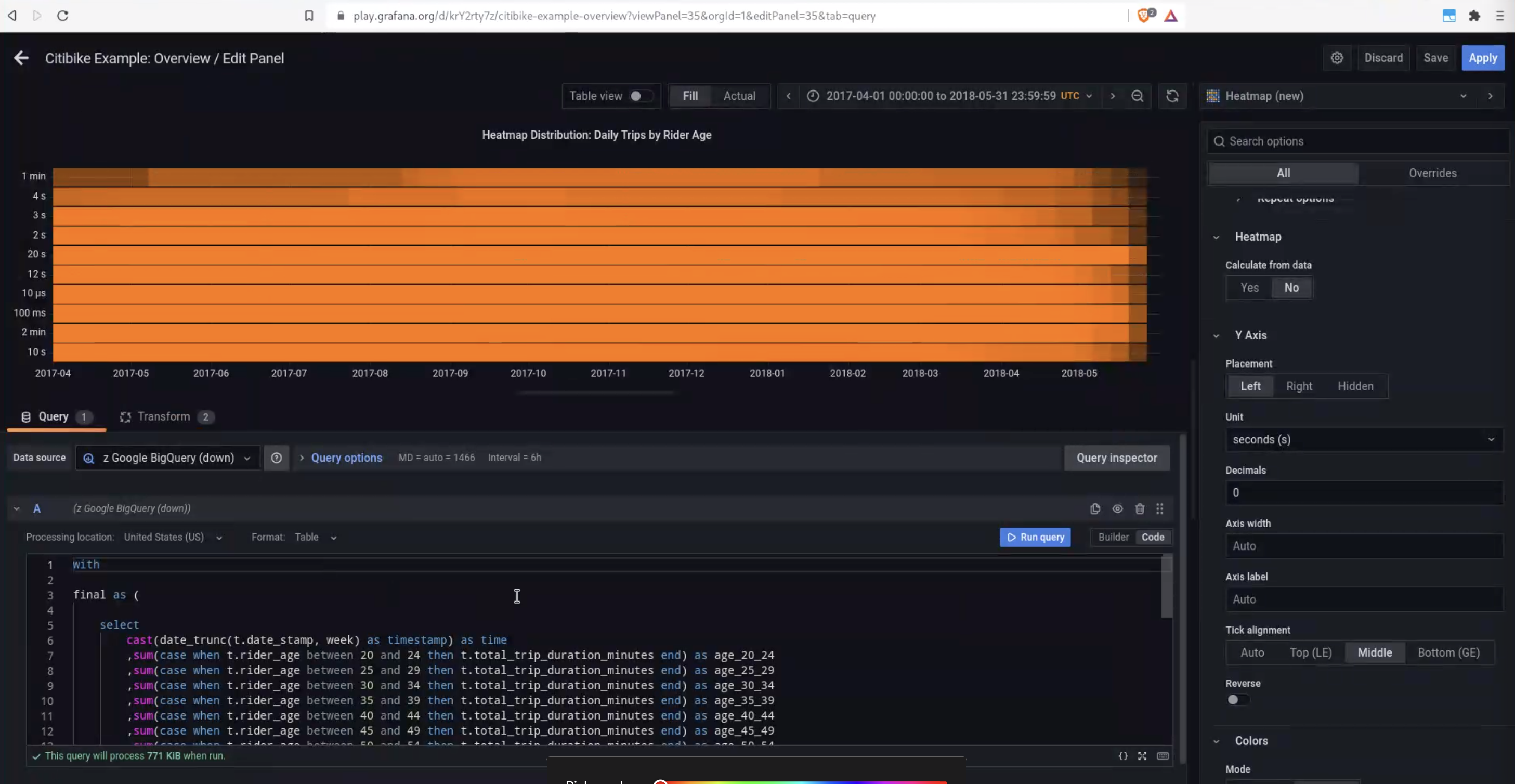 Sorts the numbers wrong · Issue #53585 · grafana/grafana · GitHub