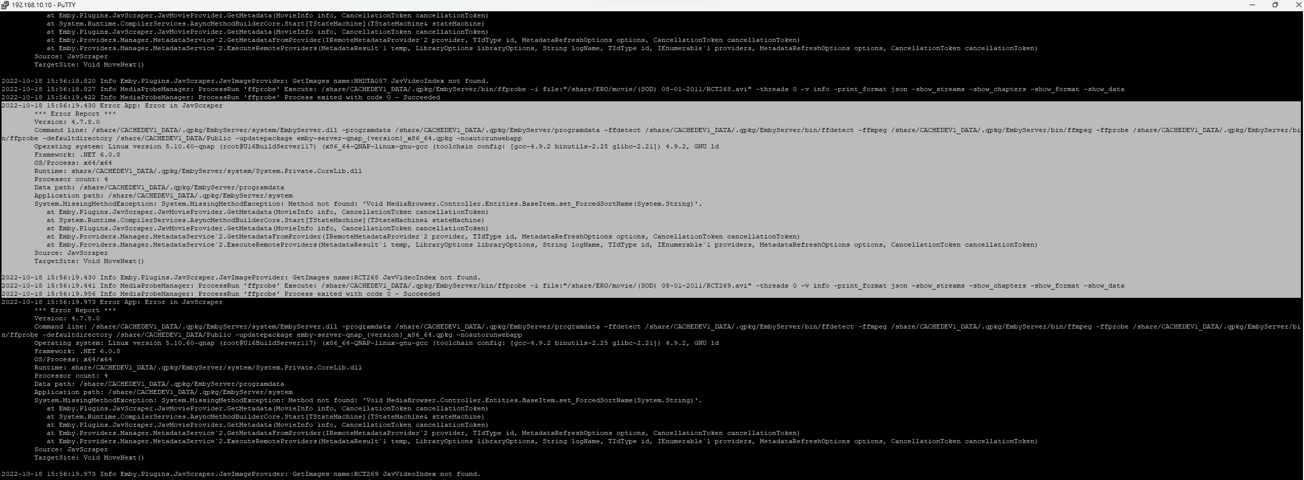 emby配置好後不能刮削 · Issue #319 · JavScraper/Emby.Plugins.JavScraper · GitHub