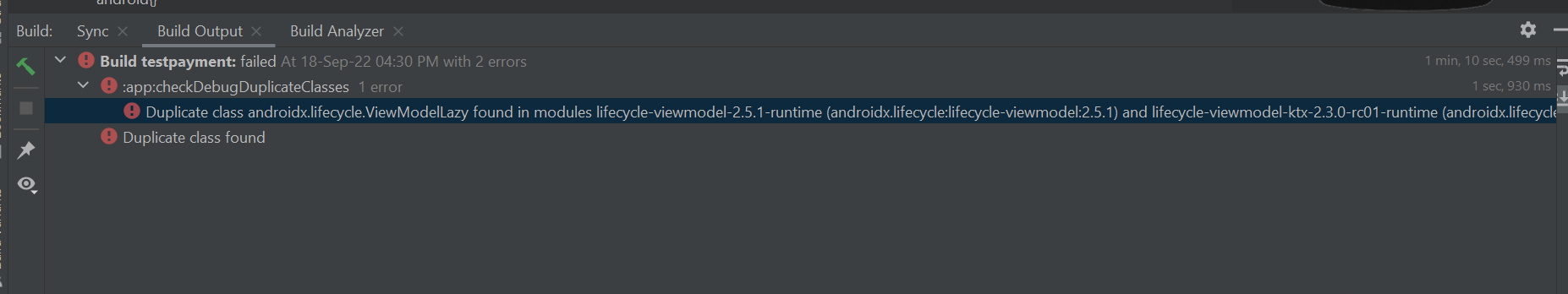 dublicate class with androix.lifecycle modules · Issue #146 · paypal/android-checkout-sdk · GitHub