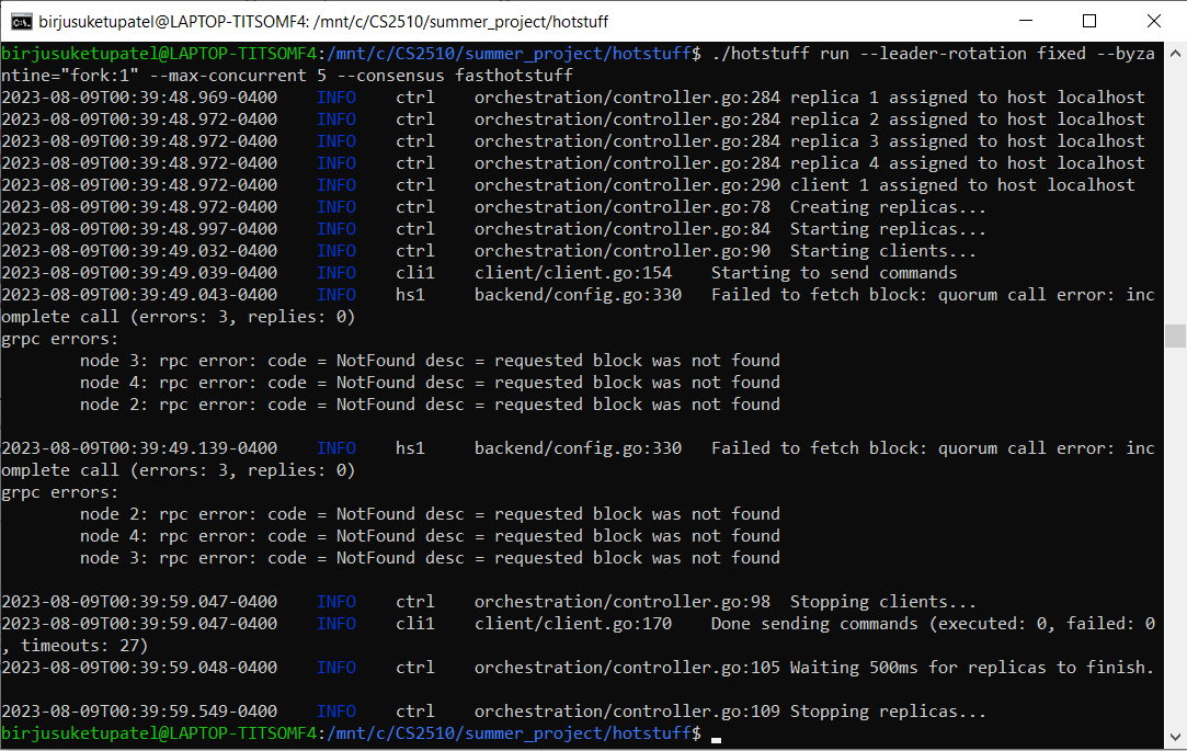 Byzantine fork attack fails with fast hotstuff · Issue #103 · relab/hotstuff · GitHub