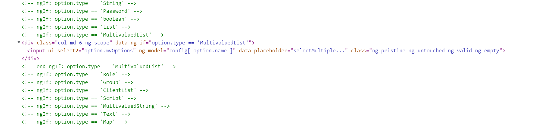 ProviderConfigProperty.MULTIVALUED_LIST_TYPE is not displayed correctly · Issue #16385 ...