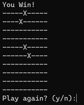 GitHub - pduebel/minefield-game: Minefield game using python interpreter/terminal.