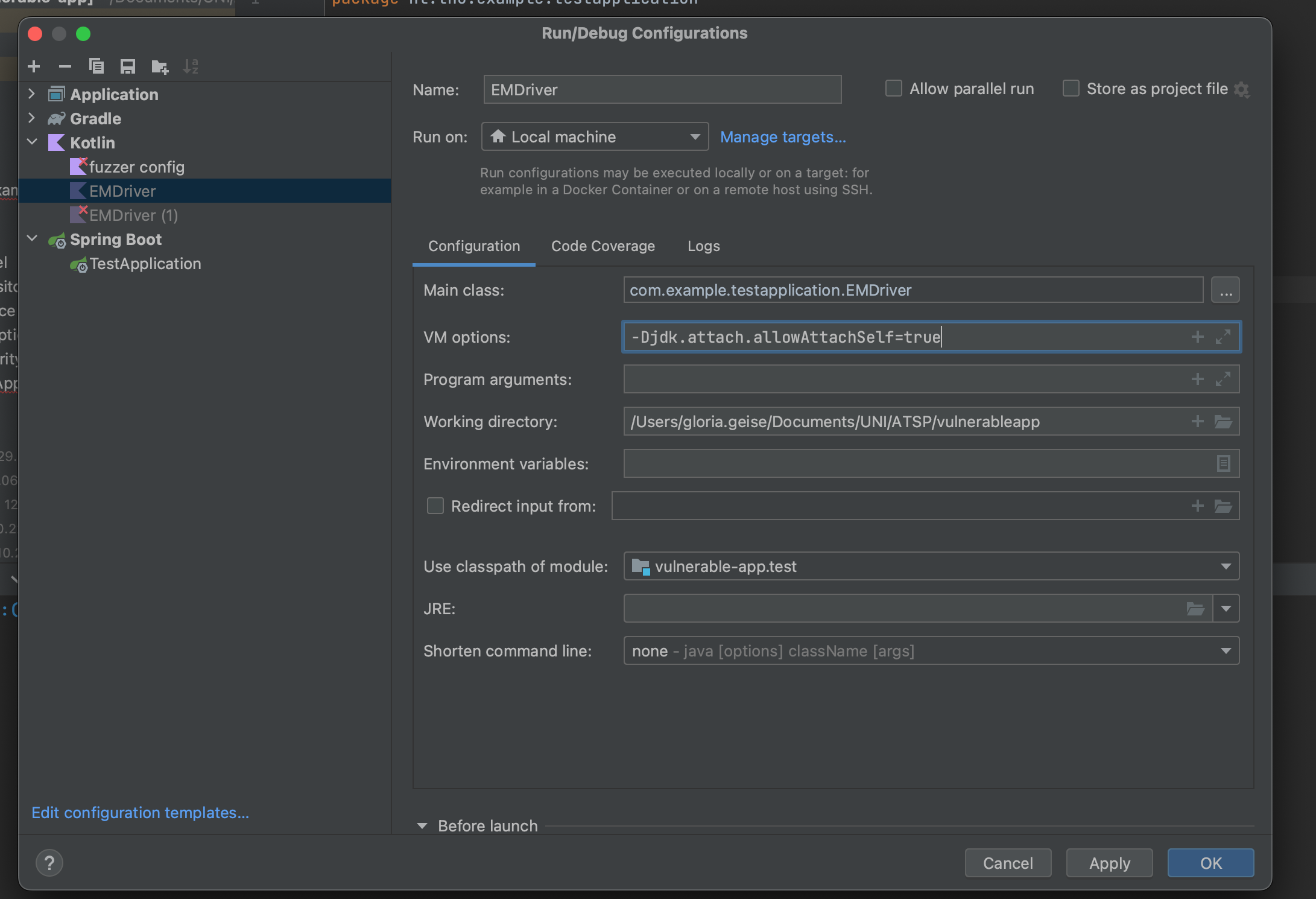 (JDK above 8) Running EvoMaster against WebApplication fails with (for me) random ErrorMessage ...