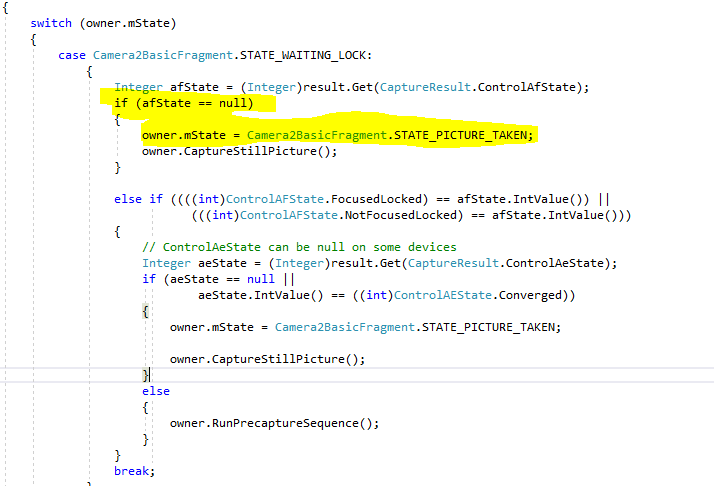 The sample captures 2 images · Issue #6 · googlearchive/android-Camera2Basic · GitHub