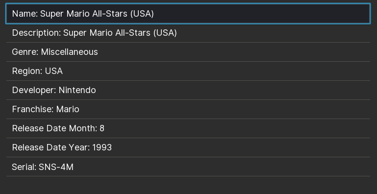[Feature Request] Rom Checksums in "Information" tab for a given game · Issue #14751 · libretro ...