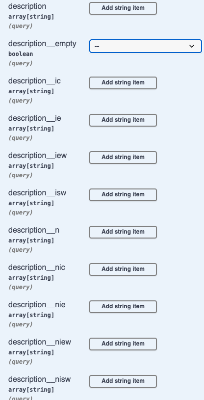 Rewrite Of Api Filters · Issue 9004 · Defectdojodjango Defectdojo