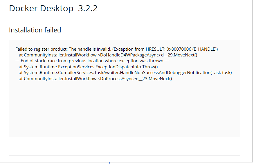 Docker Desktop 3 0 0 Failed To Register Product Error · Issue 9825 · Docker For Win · Github
