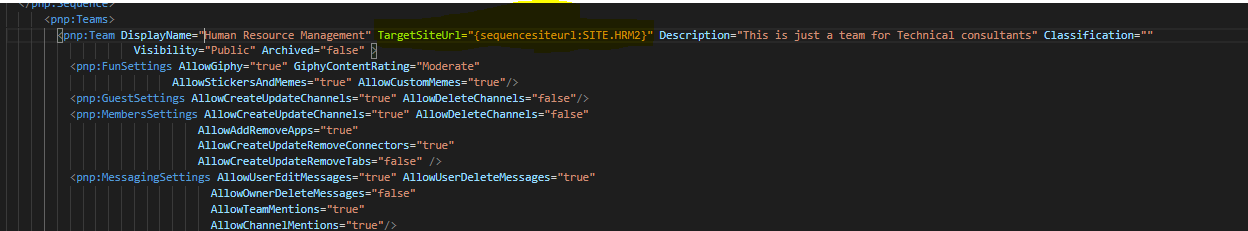 Cannot Provision Microsoft Team Targeting At An Existing Teamsite · Issue 484 · Pnppnp