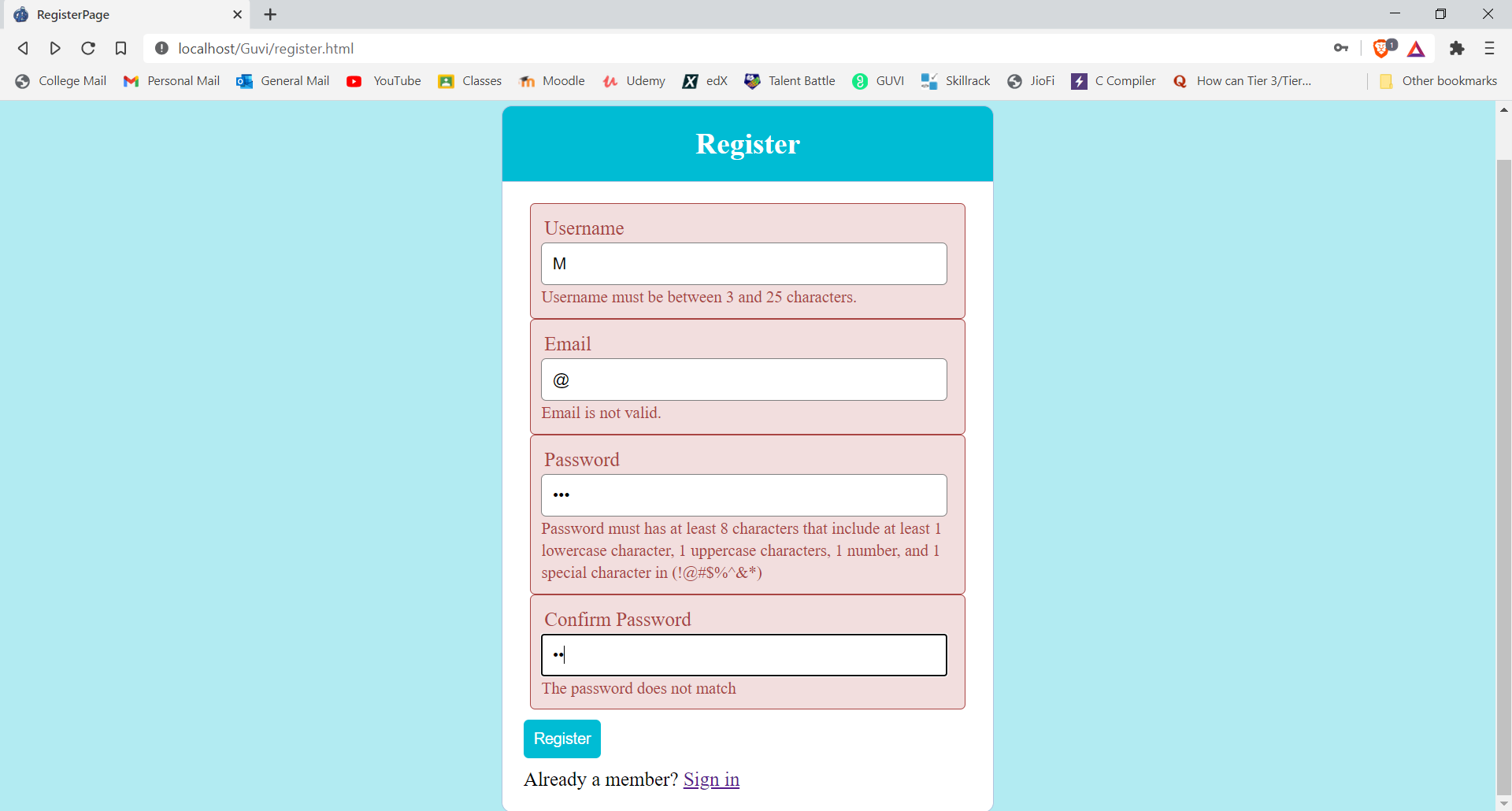 GitHub - Savn07/Guvi-intern