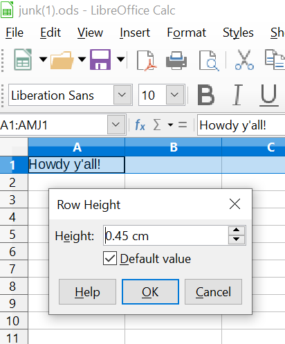 TableRowStyle rowHeight does not work · Issue #142 · jferard/fastods · GitHub