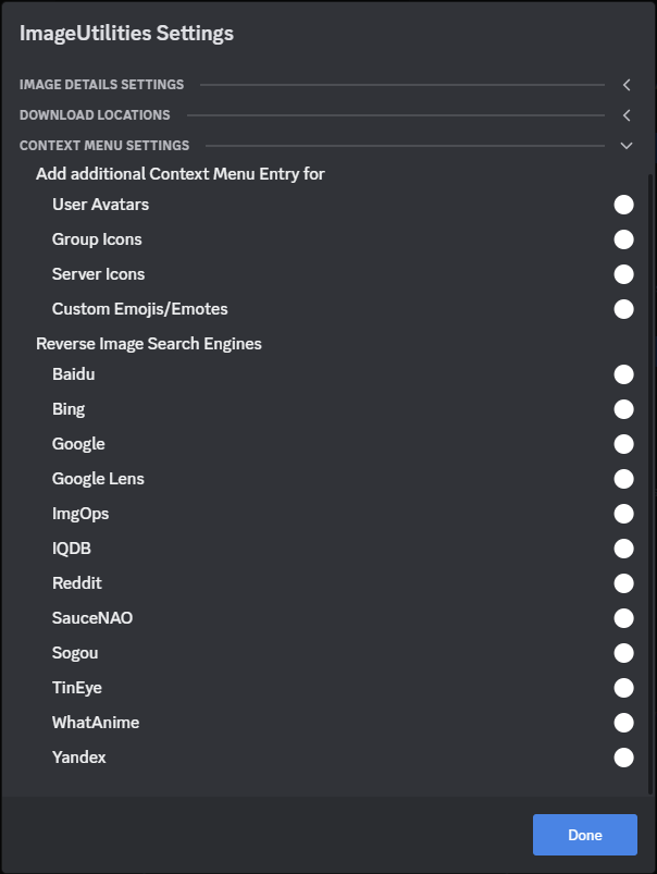 [BUG] - Image Utilities Plugin · Issue #2221 · mwittrien/BetterDiscordAddons · GitHub