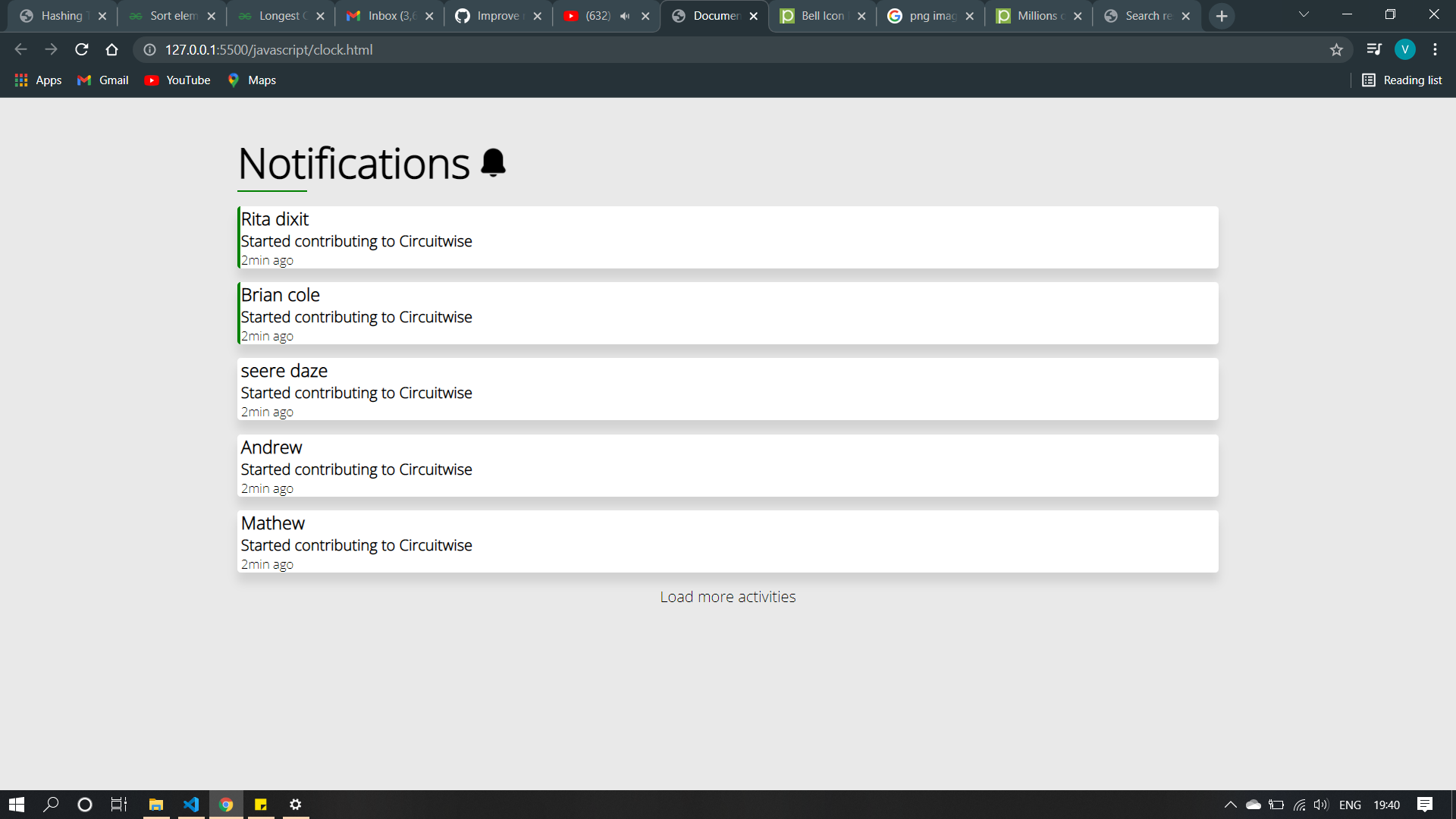 Improve notifications page · Issue #2321 · CircuitVerse/CircuitVerse · GitHub