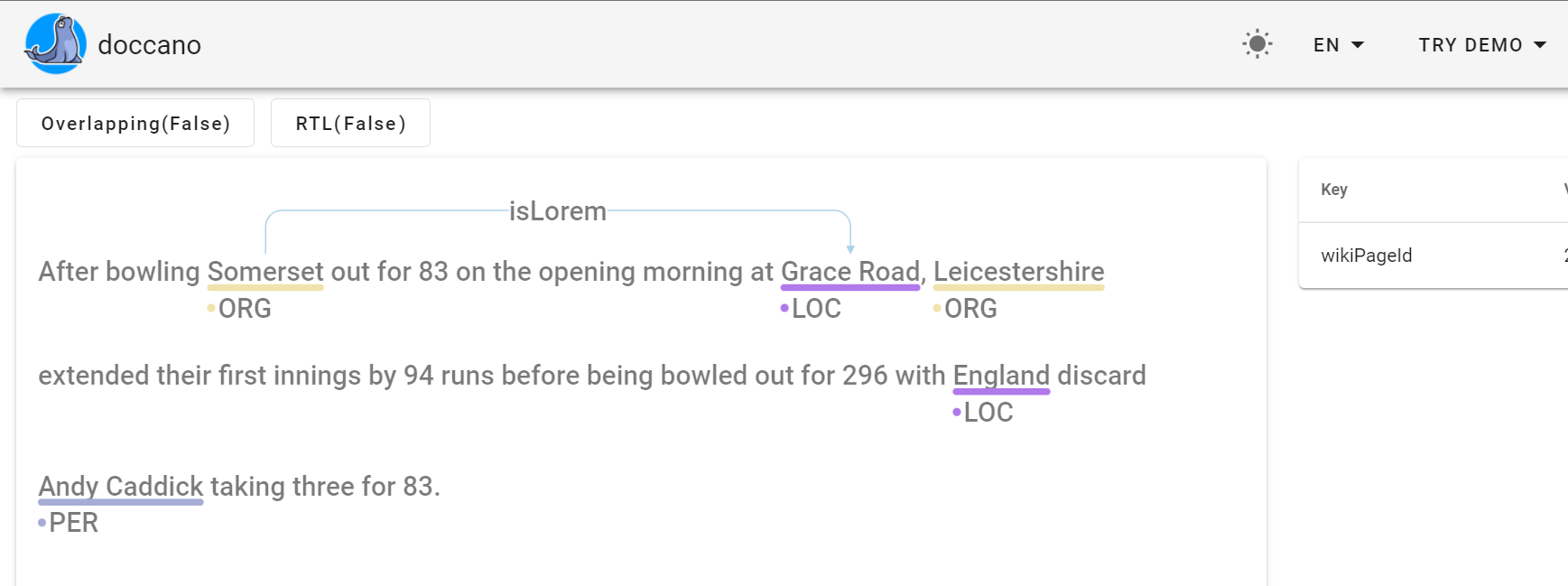 What are the credentials to login into Doccano webpage? · Issue #1740 · doccano/doccano · GitHub