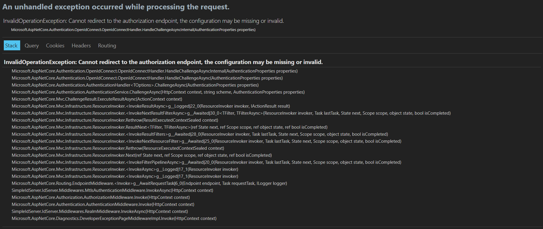 Id Server Site showing blank screen on load. · Issue #464 · simpleidserver/SimpleIdServer · GitHub