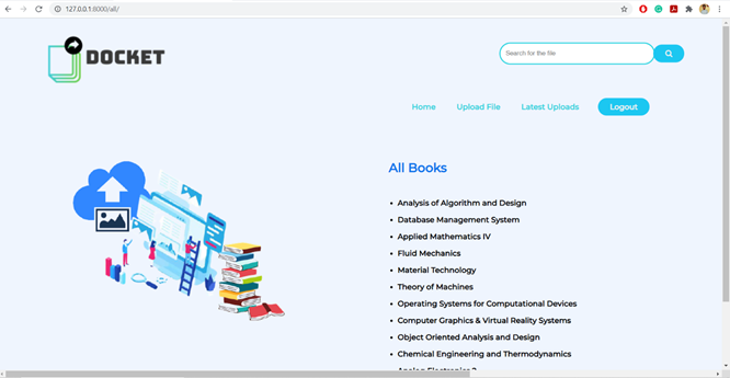GitHub - shettyvashray/Docket-BookSharingWebsite