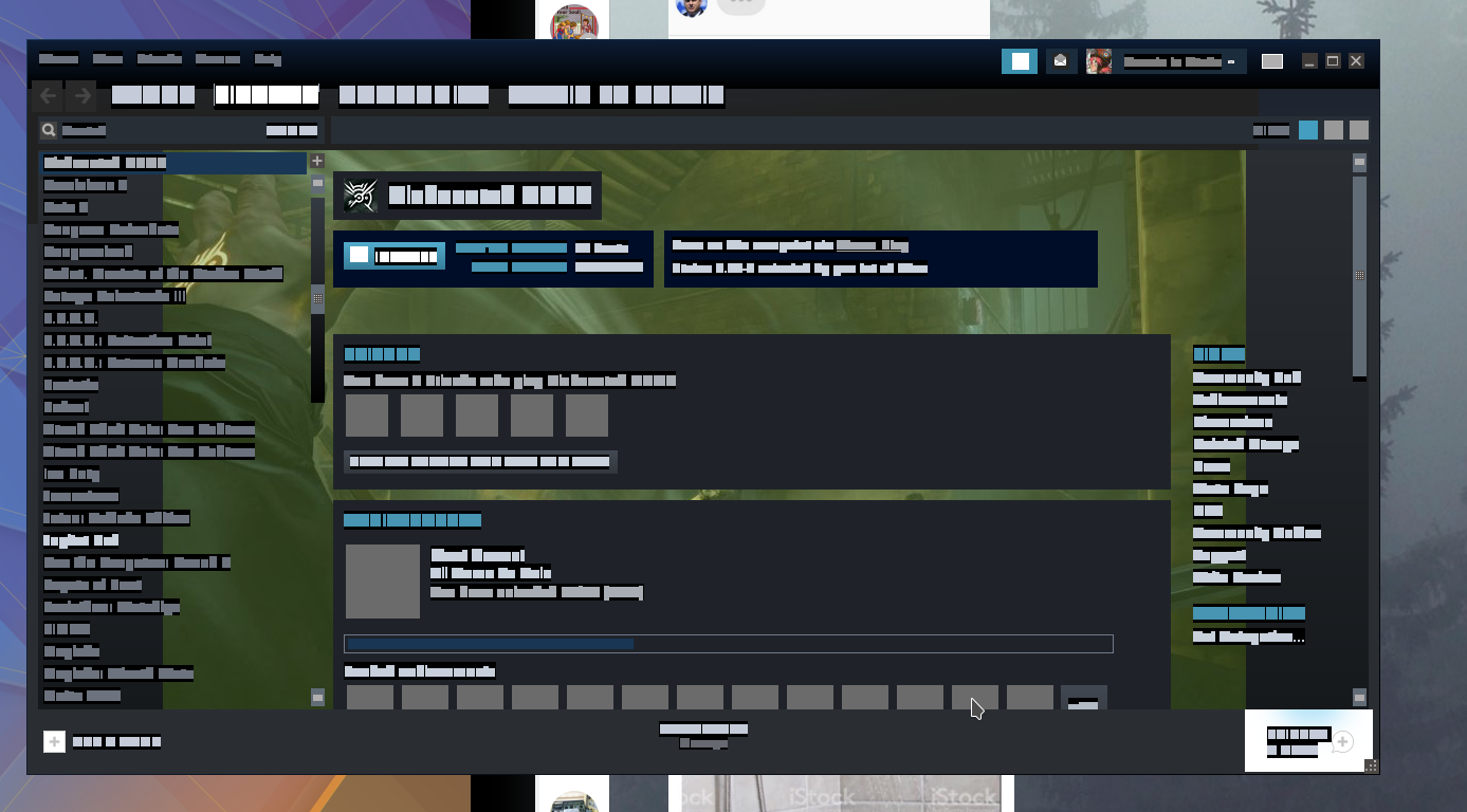 Steam breaks window composition and font rendering on startup. Turning ...