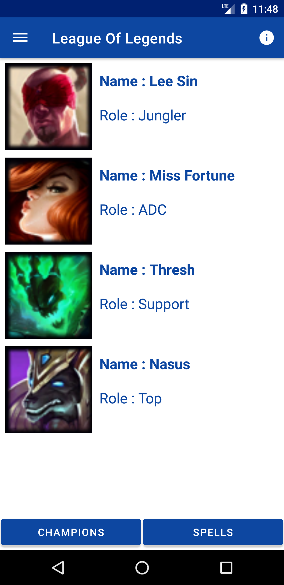 GitHub - fakhreddineghalleb/League-Of-Legends