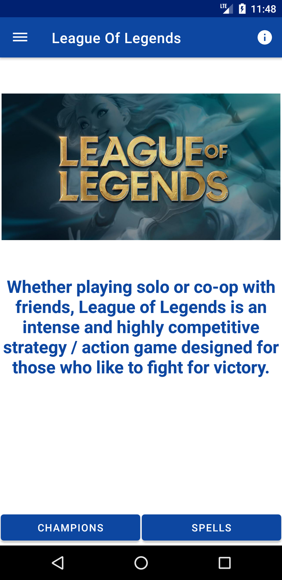 GitHub - fakhreddineghalleb/League-Of-Legends