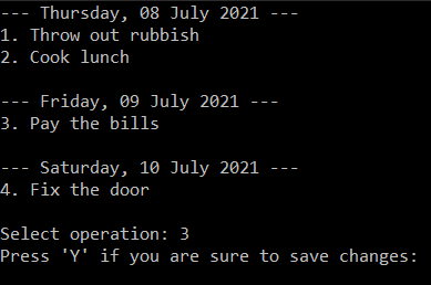 GitHub - deSp44/MyCalendar: A simple console calendar in which you can manage your time and tasks!