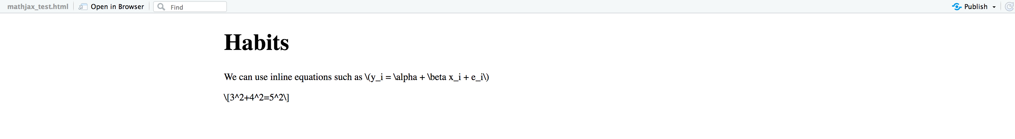 MathJax does not render when using a local copy · Issue #1283 · rstudio/rmarkdown · GitHub