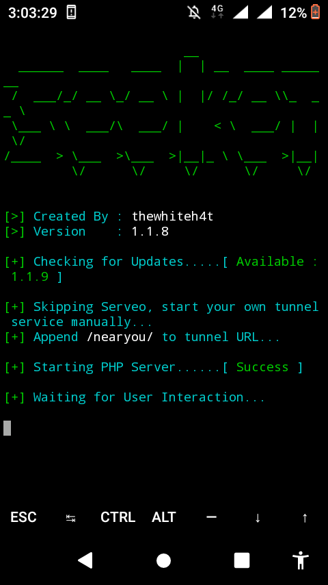 Hi there! I am from India and the serveo status seems to be down. So ...