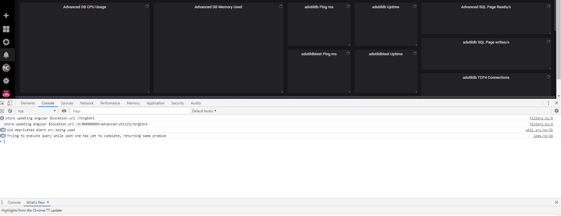 Query inspector stuck waiting to show results after update to newest version · Issue #19604 ...