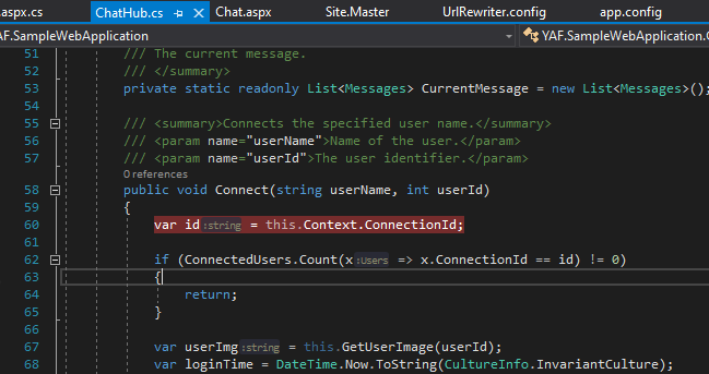Chat not connecting to Hubs · Issue #34 · YAFNET/YAF.SampleWebApplication · GitHub