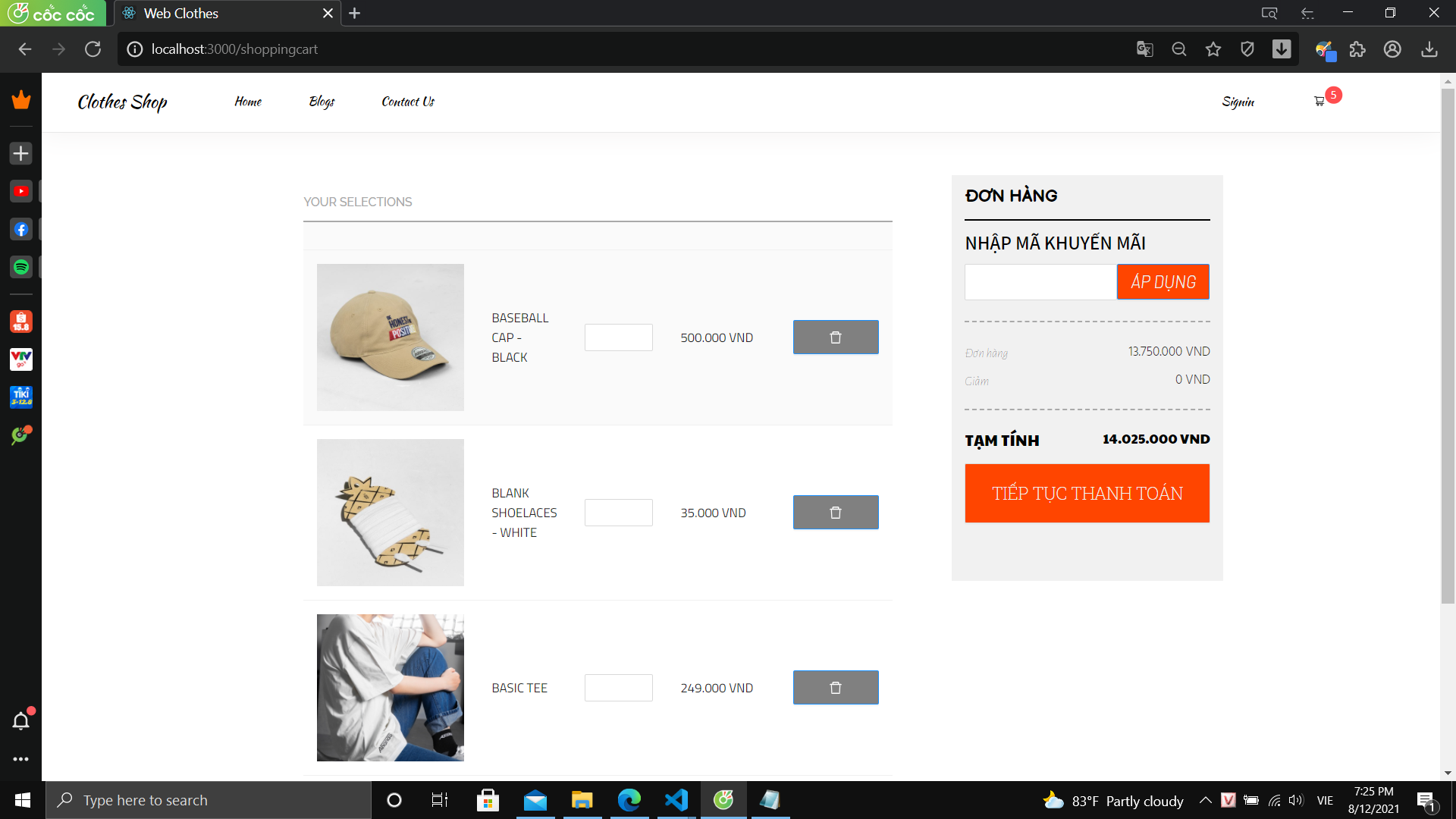 GitHub - duyhung0311/WebClothesShop