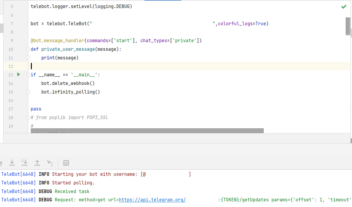 colorful_logs parameter does not take effect · Issue #1925 · eternnoir/pyTelegramBotAPI · GitHub