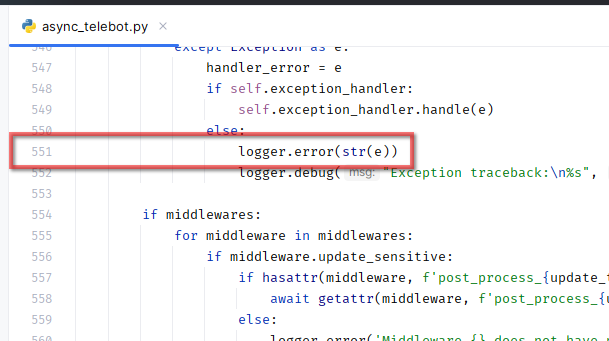 object bool can't be used in 'await' expression · Issue #2081 · eternnoir/pyTelegramBotAPI · GitHub