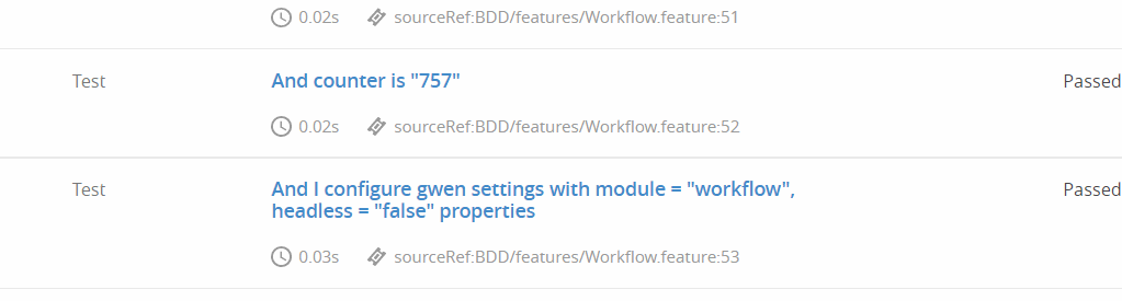 Addition of copy text button in reports on test steps level page ...