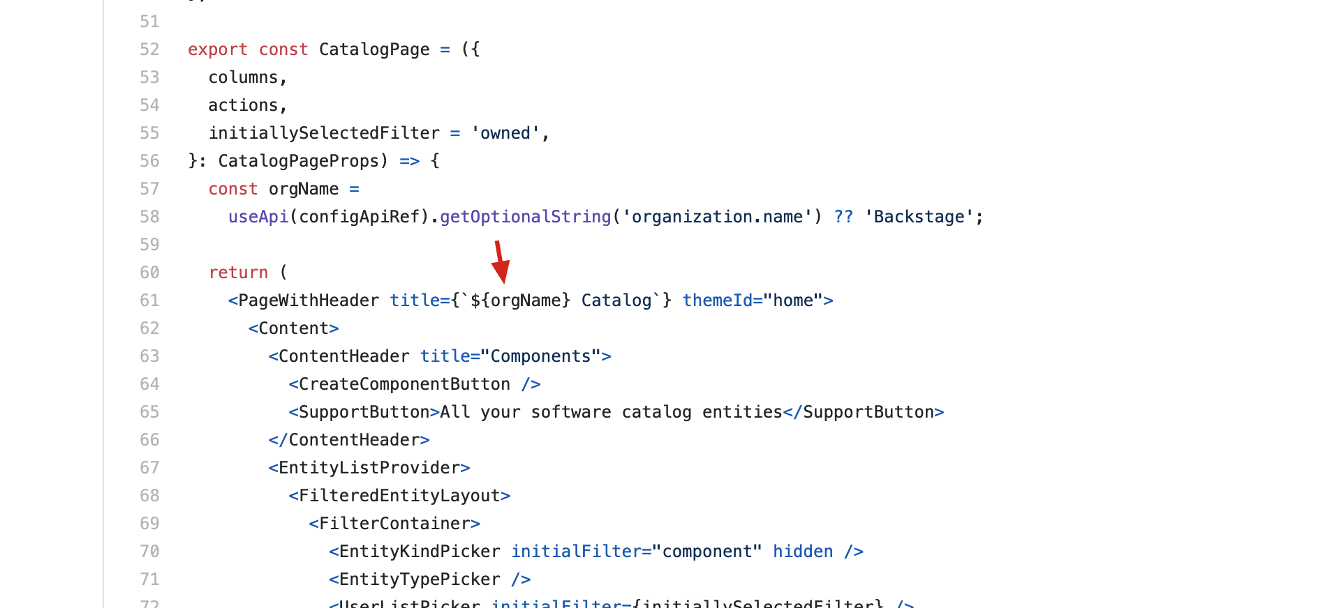 The way to change Catalog Page title · Issue #6604 · backstage/backstage · GitHub