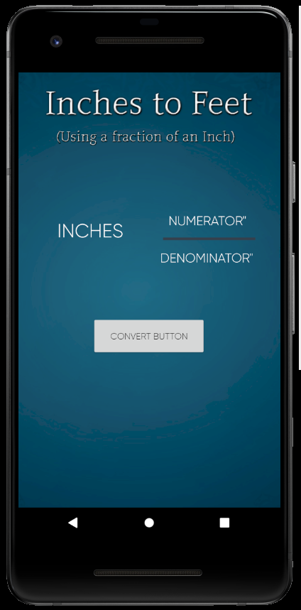 GitHub - marmcrae/Inches_To_Feet_Calculator: Conversion calculator that ...
