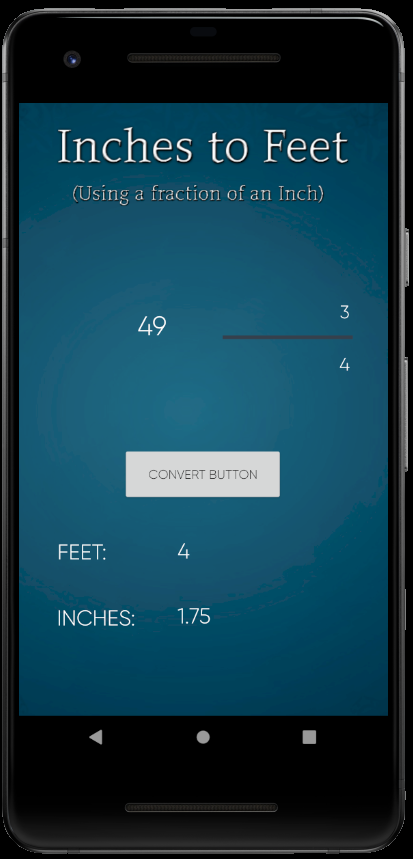 GitHub - marmcrae/Inches_To_Feet_Calculator: Conversion calculator that ...
