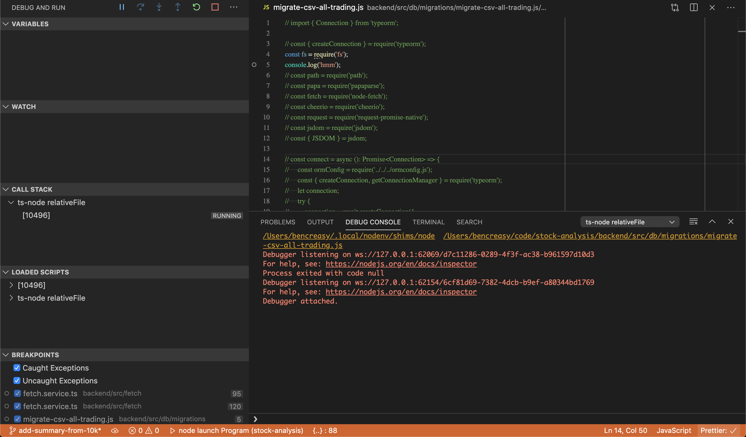 Stoponentry Does Not Work When Program Is Omitted · Issue 201 · Microsoft Vscode Js Debug