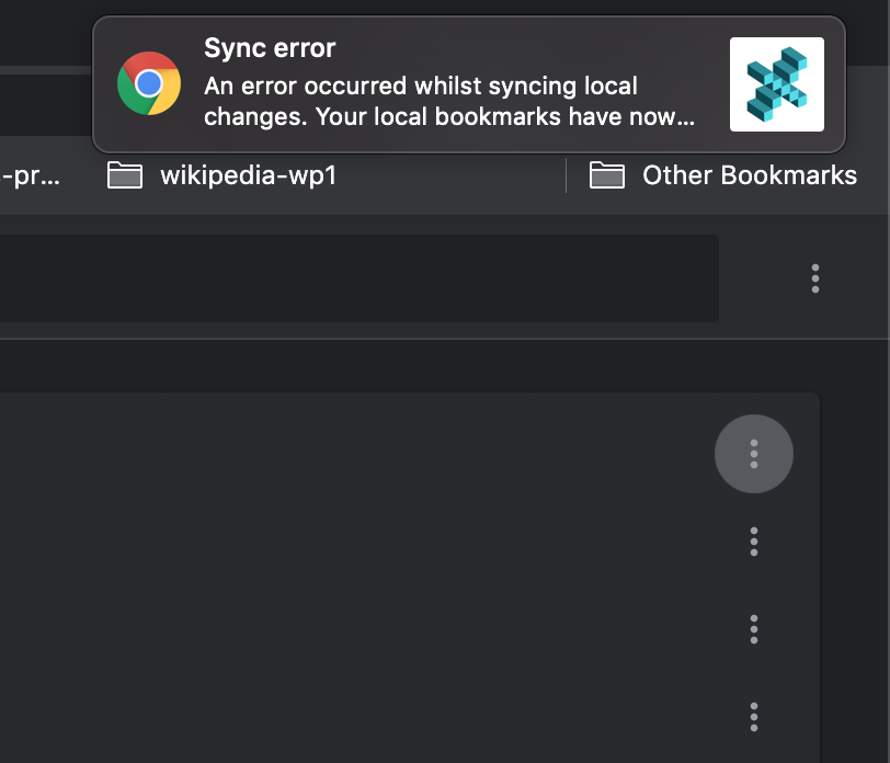 Unable to move multiple bookmarks into sibling folders · Issue #158 · xbrowsersync/app · GitHub