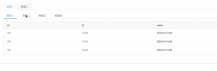 the position of table in TabPane had changed · Issue #2210 · iview/iview · GitHub