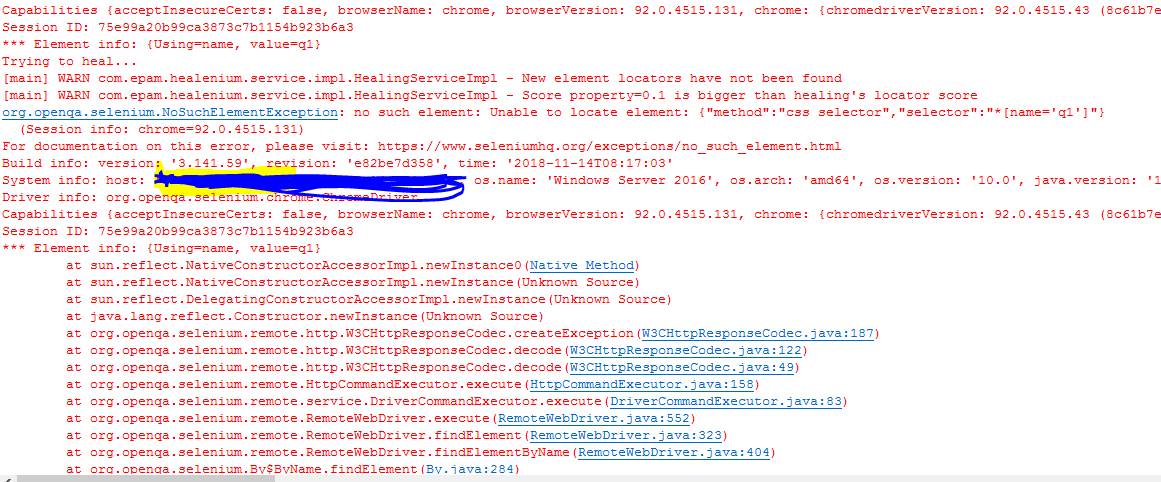 failed to make response error · Issue #125 · healenium/healenium-web · GitHub